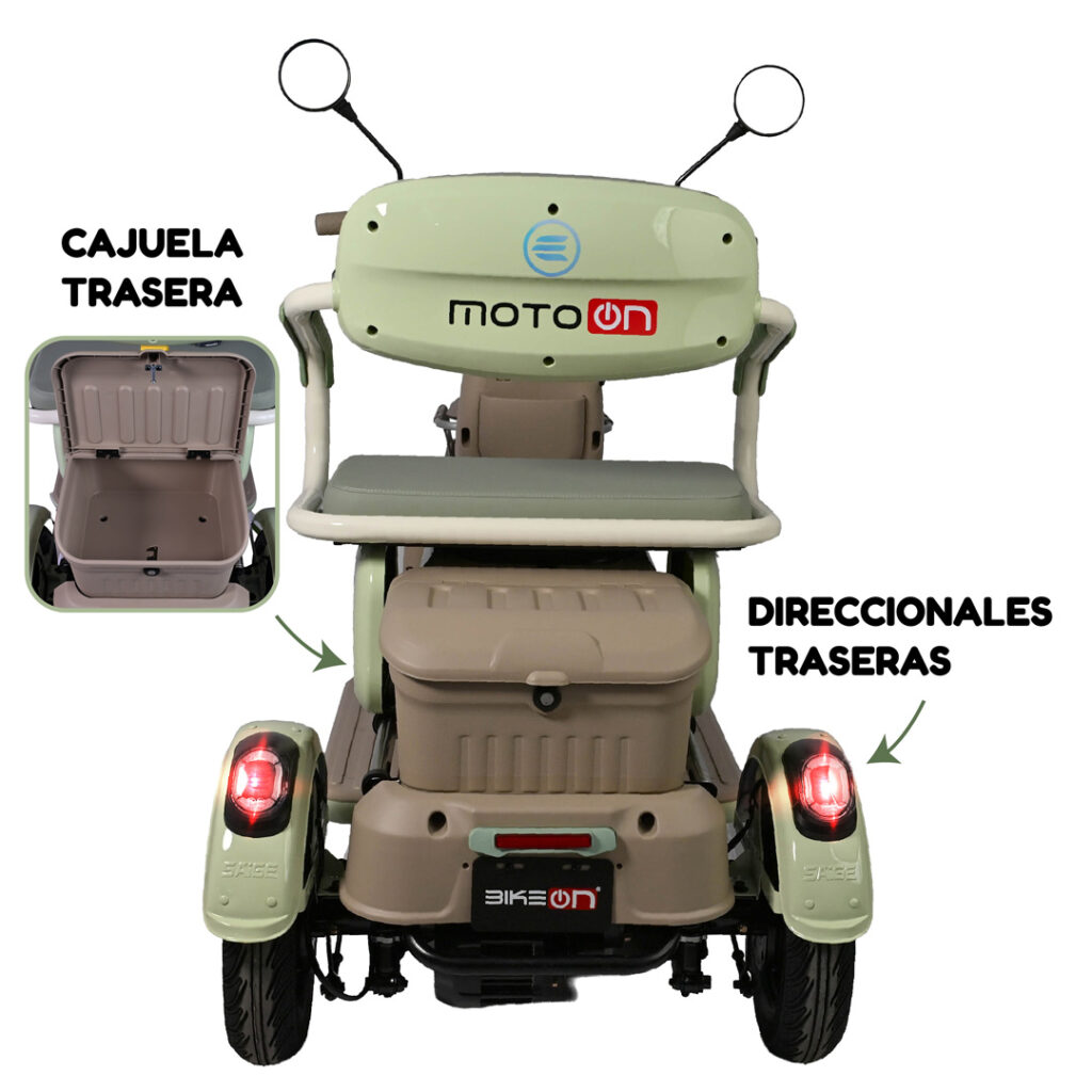 Trimoto Eléctrica Butterfly | Triciclos Eléctricos CDMX 2026